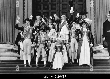 London.UK. Nigel Hawthorne (as King George III) in (C) Rank film ...