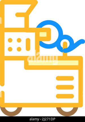 packing machines line icon vector illustration Stock Vector Image & Art ...