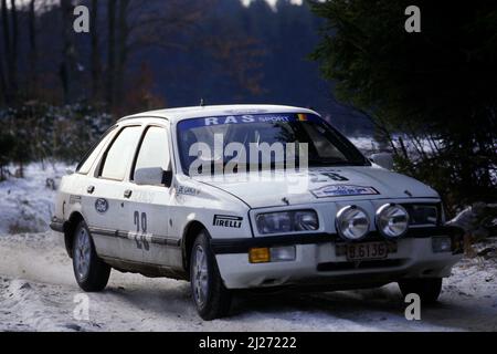 Jean Claude Probst (BEL) Daniel De Canck (BEL) Ford Sierra XR 4X4 GrN ...