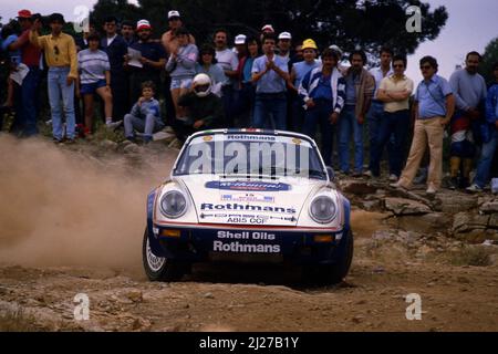 Saeed Al Hajri (QAT) John Spiller (GBR) Porsche 911 SC RS GrB Rothmans ...