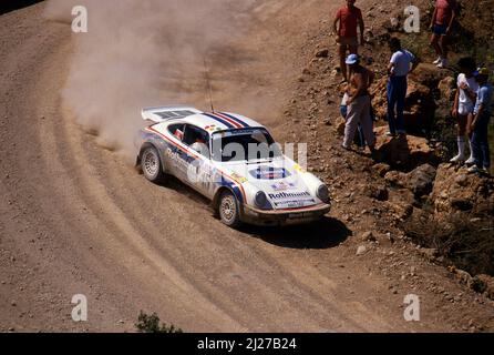 Saeed Al Hajri (QAT) John Spiller (GBR) Porsche 911 SC RS GrB Rothmans ...