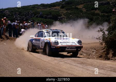 Saeed Al Hajri (QAT) John Spiller (GBR) Porsche 911 SC RS GrB Rothmans ...