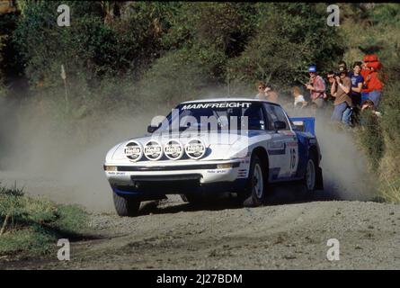 Neil Allport (NZ) Rodger Freeth (NZ) Mazda RX7 GrB Stock Photo - Alamy