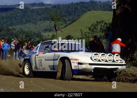 Neil Allport (NZ) Rodger Freeth (NZ) Mazda RX7 GrB Stock Photo - Alamy