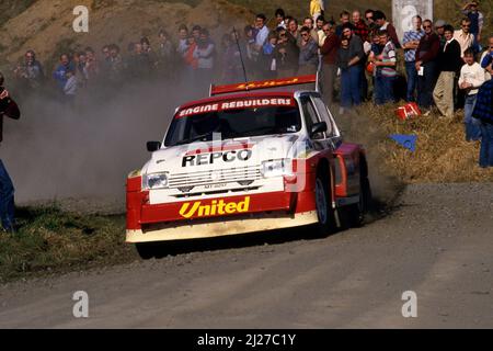 Tony Teesdale (NZ) Greg Horne (NZ) Austin Rover MG Metro 6R4 GrB ...