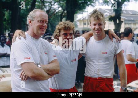 Bjorn Waldegard (SWE) 1st position,Lars Erik Torph (SWE) 2nd position ...