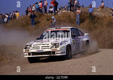 Tchine August Turiani (MC) Gilles Thimonier (FRA) Opel Manta 400 GrB ...