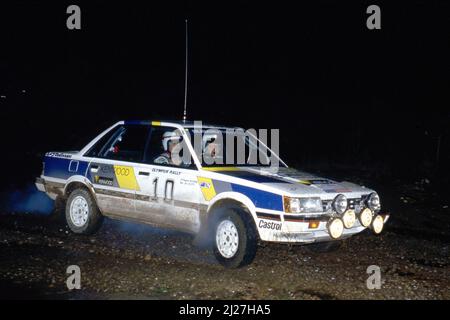 Possum Bourne (NZ) Jim Scott (NZ) Subaru RX Turbo GrA Fuji Heavy ...
