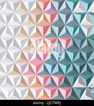 Abstract Vector Geometric Background. Triangular design layout for ...