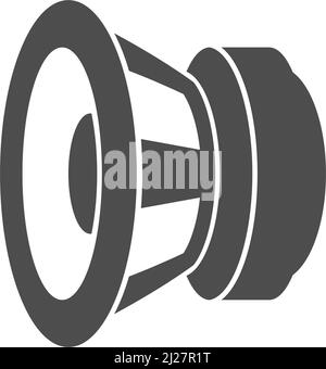 Speaker subwoofer icon design template illustration vector Stock Vector ...