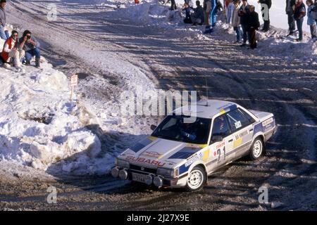 Harald Demuth (GER) Christian Fellinger (GER) Subaru RX Turbo GrA ...