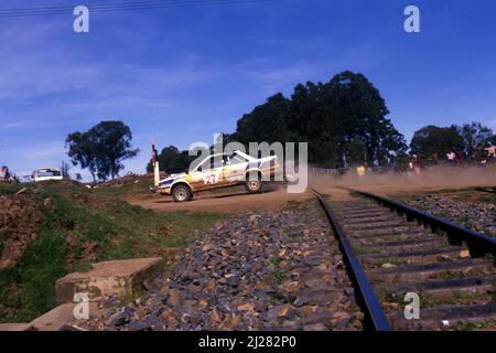 Frank Tundo (EAK) Quentin Thomson (EAK) Subaru RX Turbo GrA Fuji Heavy ...