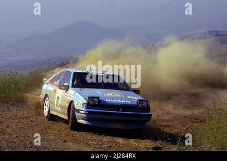 Mike Kirkland (EAK) Robin Nixon (EAK) Subaru RX Turbo GrA Fuji Heavy ...