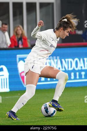 WASHINGTON, DC - MARCH 30: Washington Spirit forward Ashley Hatch (33 ...