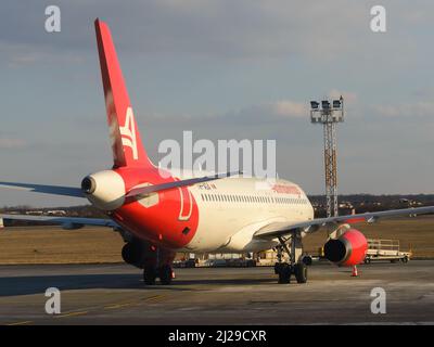 Animawings Airbus A320 airplane. Romanian charter airline Anima Wings ...