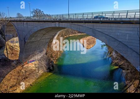 The Upper Iller Bridges, largest stamped concrete bridges in the world ...