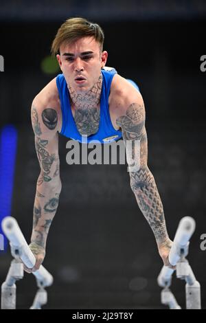 World Champion Nicola BARTOLINI (ITA) with tattoos, portrait ...