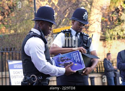 Sergeant Leo Boateng (left) and Sergeant Augustine Anyaegbuna (right ...