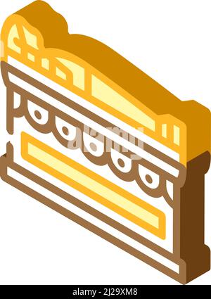 sarcophagus pharaoh isometric icon vector. sarcophagus pharaoh sign ...