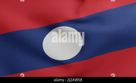 National coat of arms of the Lao Peoples Democratic Republic Stock ...