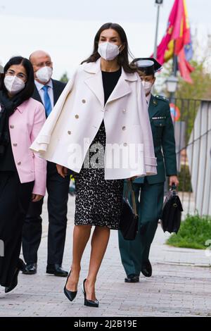 Madrid, Spain. 31st Mar, 2022. Carmen Romeu seen during the performance ...