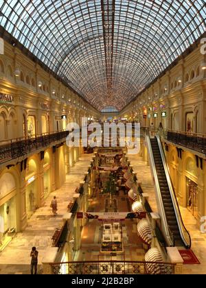 GUM - State Department Store in Moscow, Russia Stock Photo - Alamy