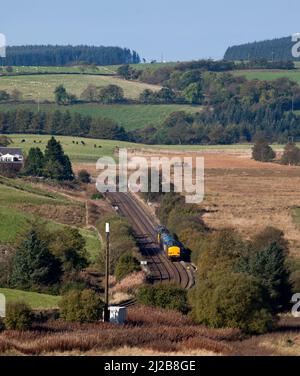 Class 37612 on Network Rail Test Train at Shipton by Beningbrough ...