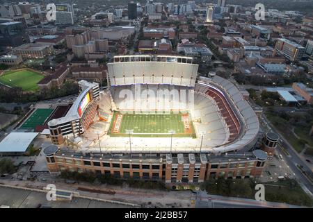 Texas Longhorns Football Stadium Aerial