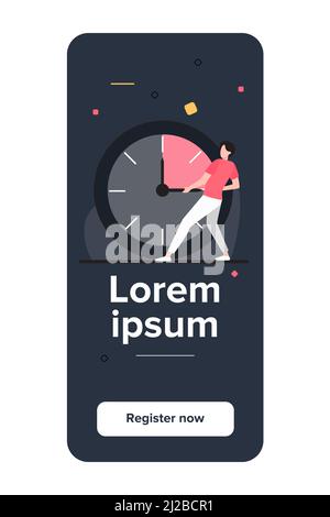 Time management failure vector illustration Stock Vector Image & Art ...