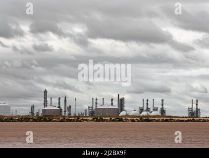 Teesside, England; A Refinery Stock Photo - Alamy