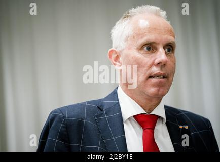 DEN HAAG, 20-03-2022, HC Klein Zwitserland, Tulp Hockey Hoofdklasse ...