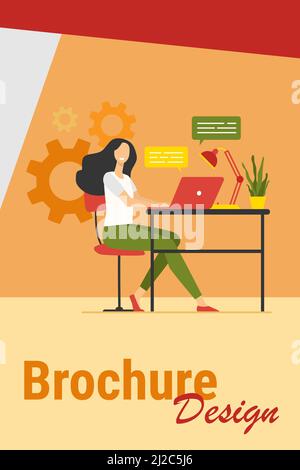 gear in speech bubble Stock Vector Image & Art - Alamy
