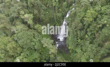 A beautiful view of Cunca Rede waterfall in Sanolokom Village, East ...