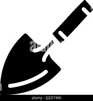 shoulder blade glyph icon vector. shoulder blade sign. isolated contour ...