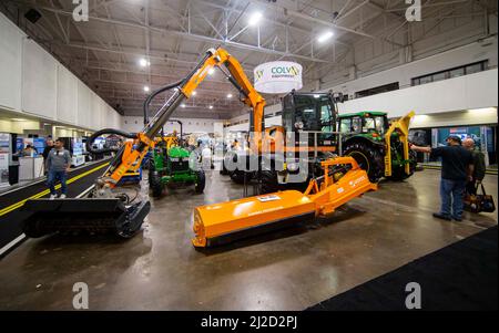 Mississauga, Canada. 31st Mar, 2022. A Warrior 2100 scalping screen is ...