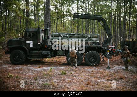 U.S. Marines with 2d Combat Engineer Battalion, 2d Marine Division ...