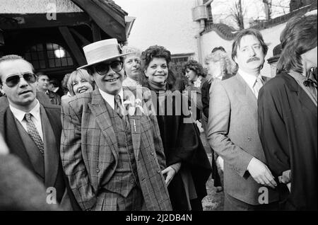 Kenny Everett is best man at the wedding of his former wife Lee. Lee ...