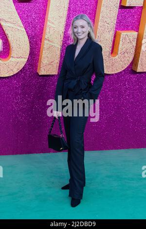 Hayley Morris attends UK Special Screening of "The Lost City" at ...