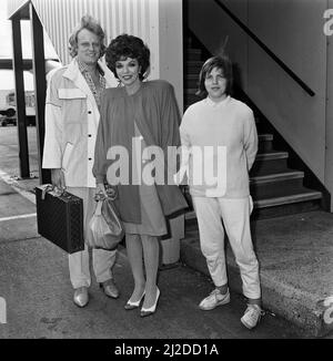 Joan Collins and daughter Katyana Kass 1983 Photo By John Barrett ...