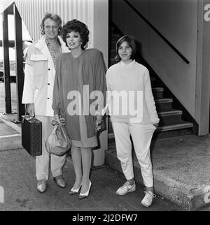 Joan Collins and daughter Katyana Kass 1983 Photo By John Barrett ...
