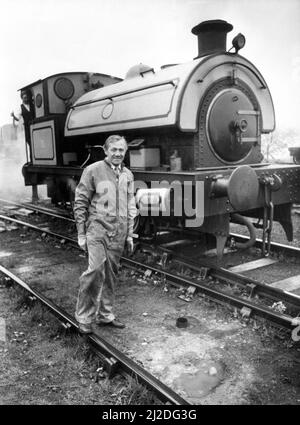 Steam locomotive at Tanfield Railway, Stanley, County Durham, England ...