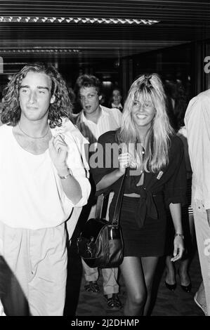 Mandy Smith at Gatwick Airport with her family including mother Patsy ...