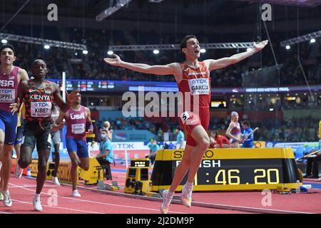 Gabbi Cunningham (USA) places third in the women's 60m hurdles in 7.87 ...