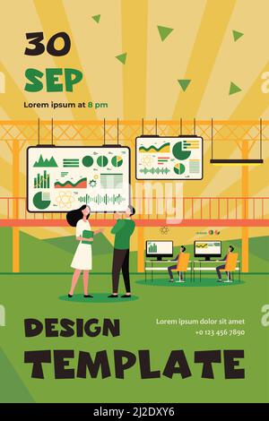 Datacenter technician isolated cartoon vector illustrations Stock ...