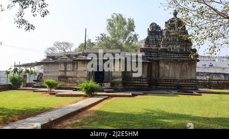 View of Sri Rameswara Temple, Kudli, Shivamoga, Karnataka, India Stock ...