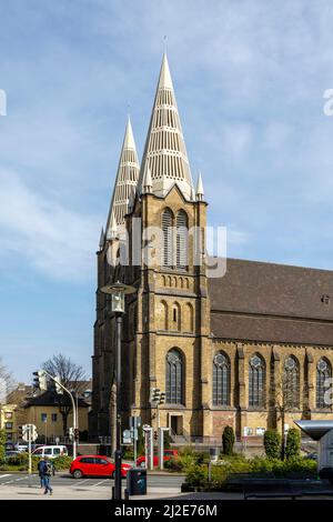 St. Clemens Catholic Church in Solingen Stock Photo - Alamy