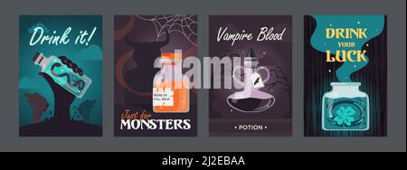 Potion posters set Stock Vector Image & Art - Alamy