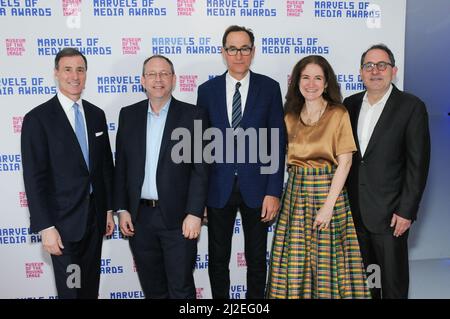 Ivan Lustig, Carl Goodman, Josh Sapan, and Michael Barker attend the ...