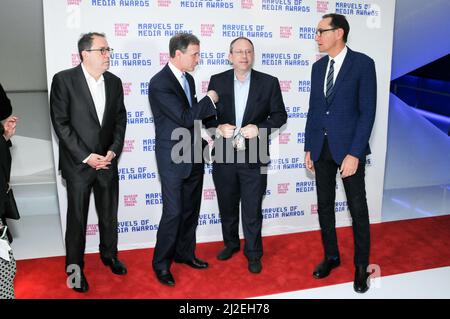 Ivan Lustig, Carl Goodman, Josh Sapan, and Michael Barker attend the ...
