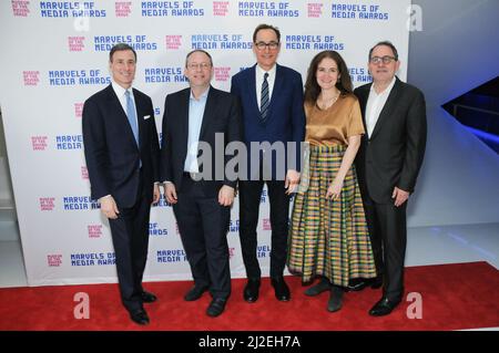 Ivan Lustig, Carl Goodman, Josh Sapan, and Michael Barker attend the ...